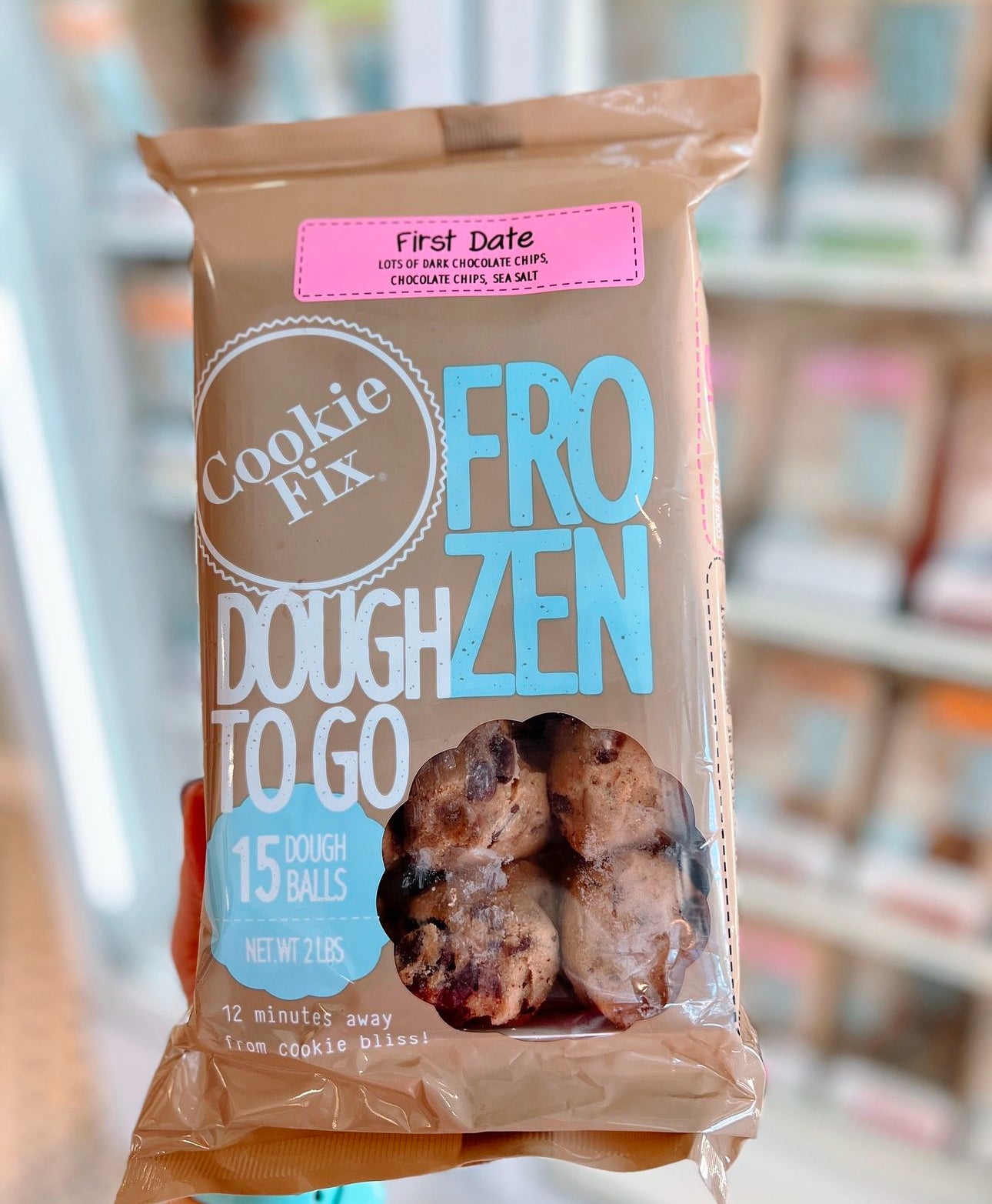 Cookie Fix Frozen Dough (15 pack) – La Farre