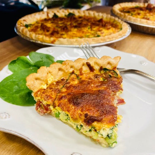 Bacon and Spinach Quiche – La Farre